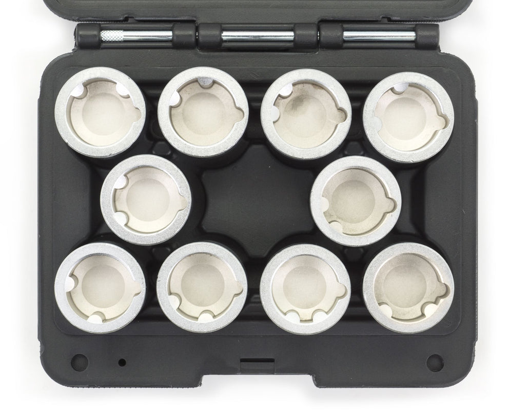 Land Rover Locking Wheel Nut Keys OEM Set 10Pcs – Nitrile Grip